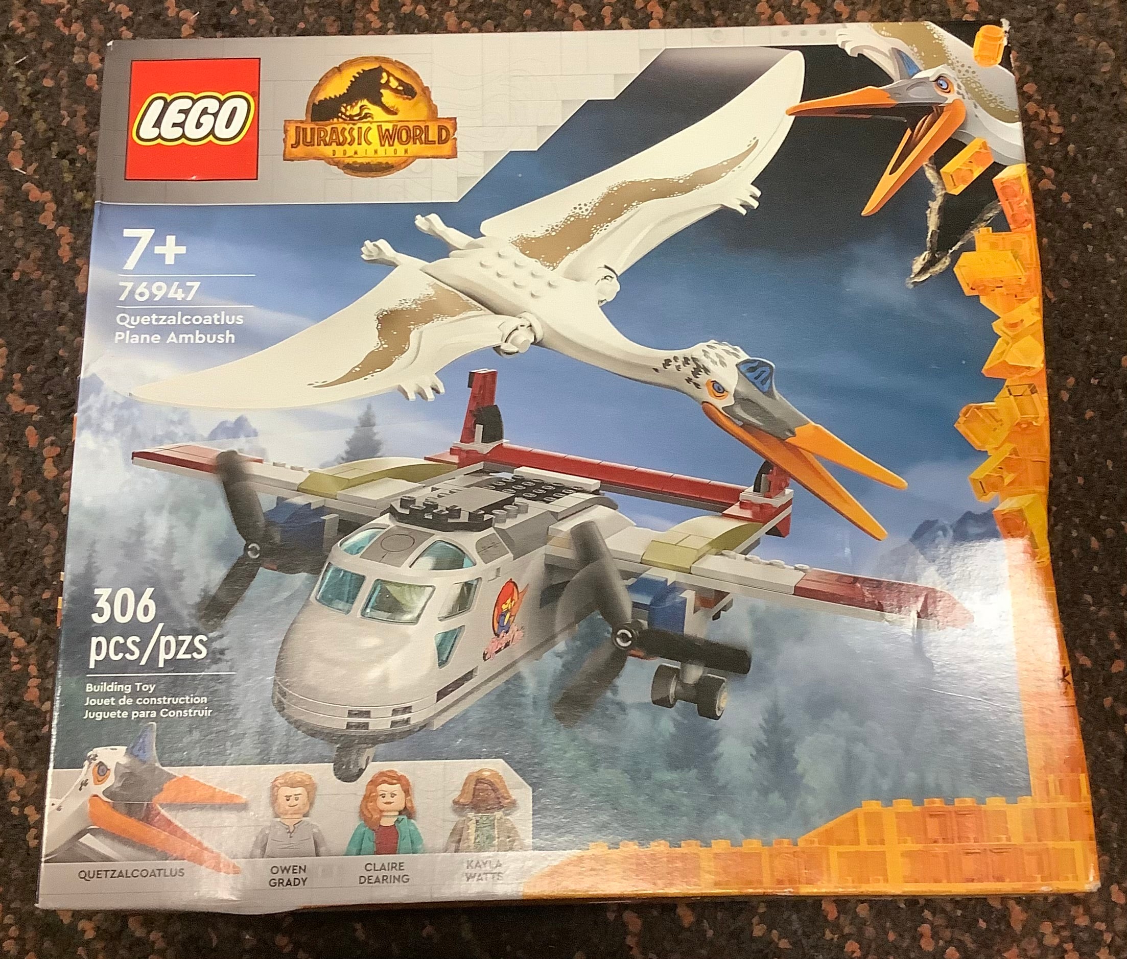 LEGO 76947 Jurassic World Quetzalcoatlus Plane Ambush, AS IS – Discount ...
