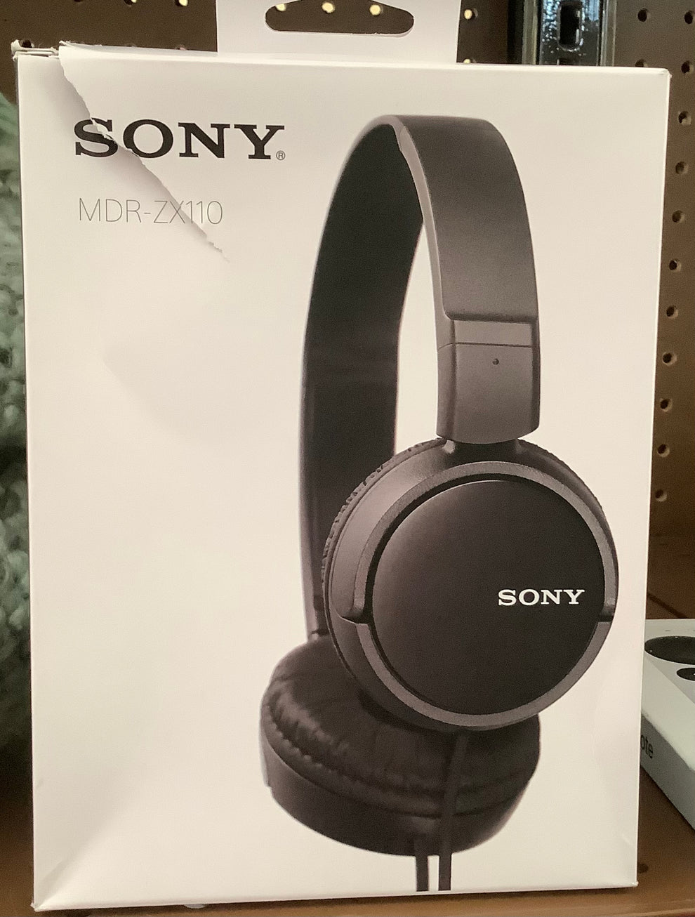 Sony ZX Series Wired On Ear Headphones - Black (MDR-ZX110) – Discount ...