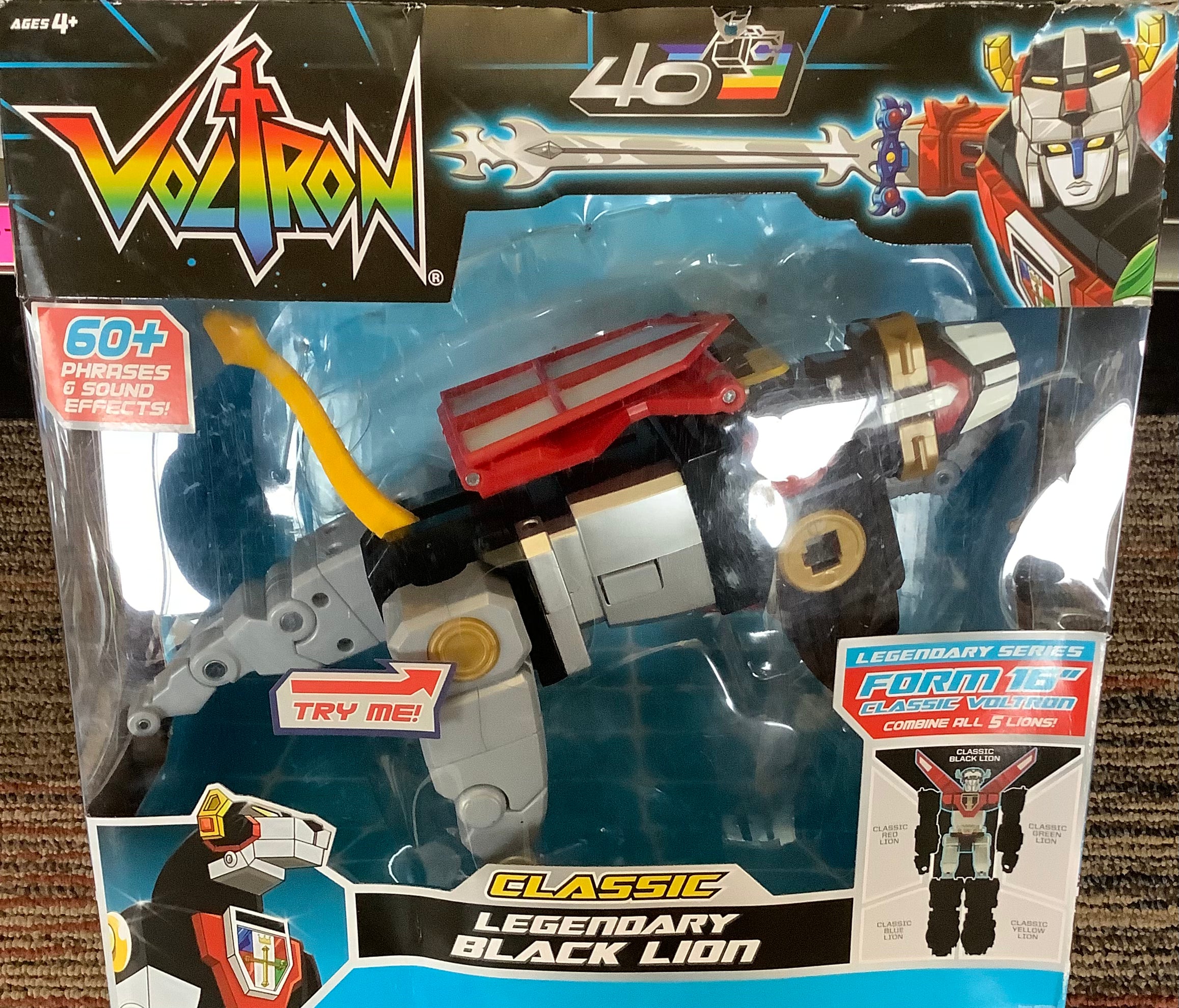 Voltron Classic Black Lion Action Figure – Discount 70 Online