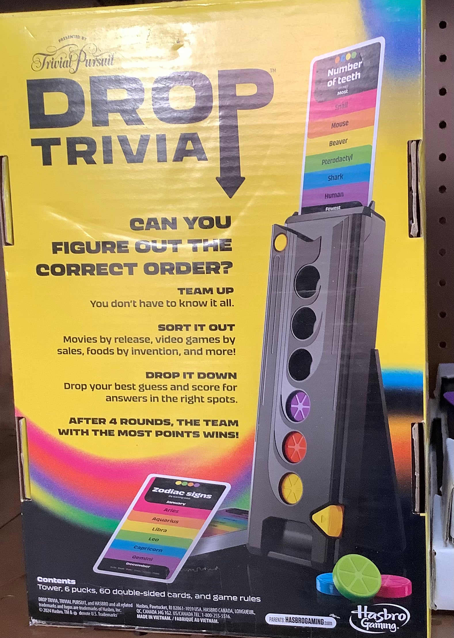 Hasbro Gaming Drop Trivia: Trivial Pursuit Game – Discount 70 Online