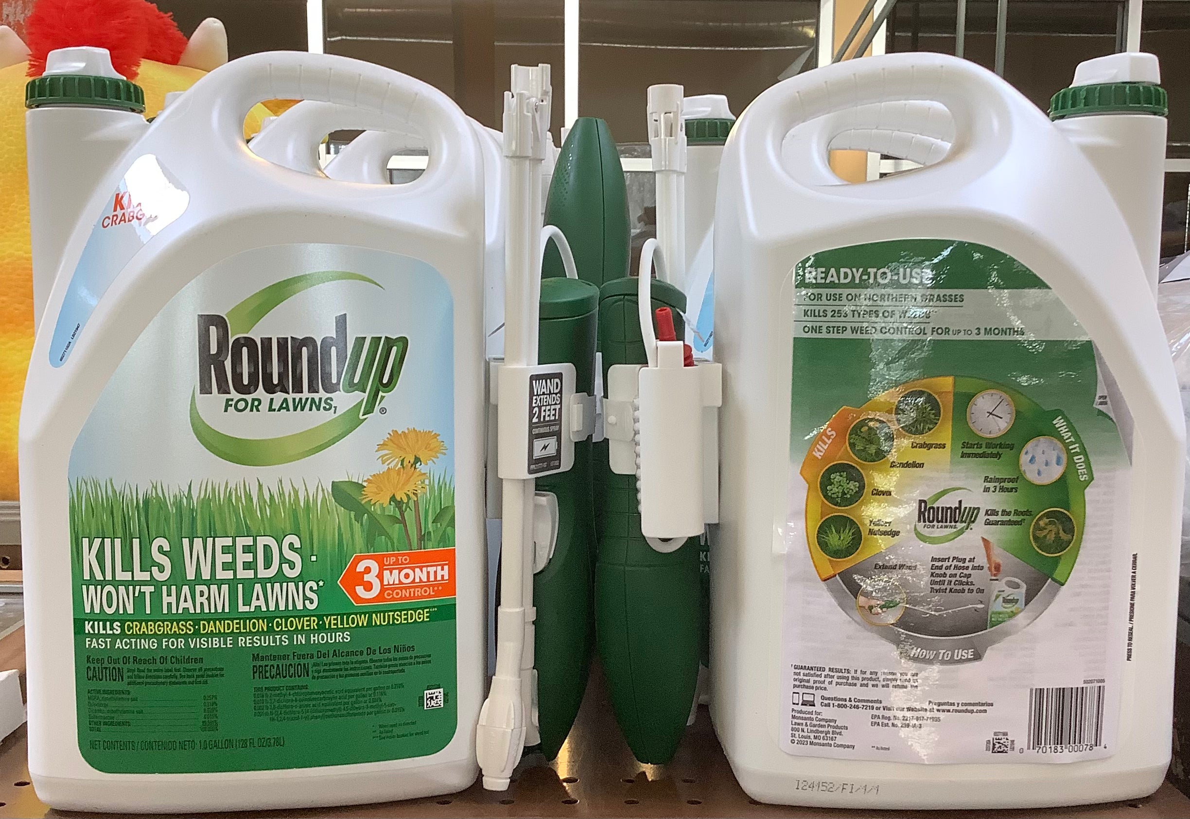 Roundup For Lawns Northern Ready to Use Extended Wand Herbicide - 1 ga ...