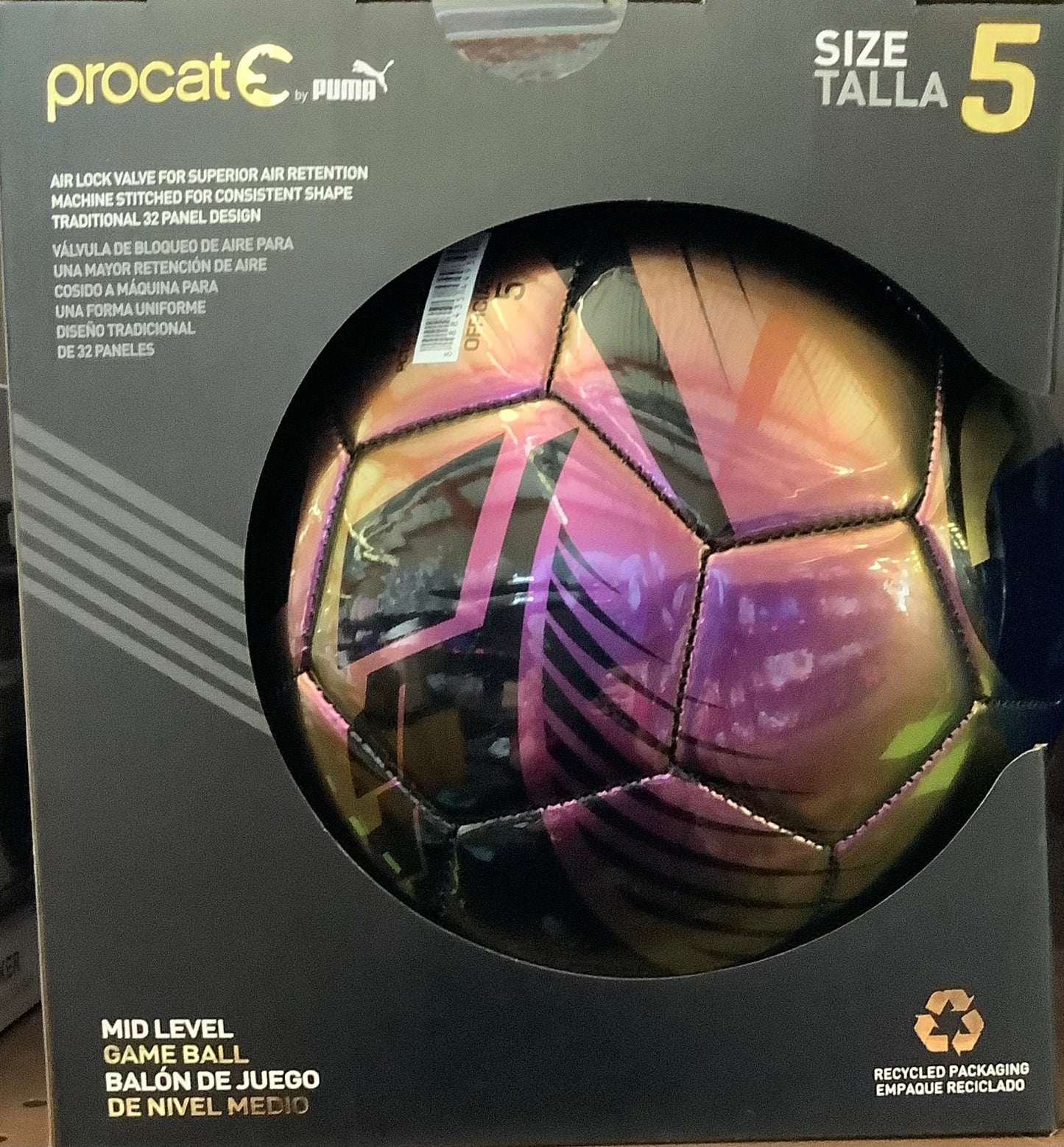 ProCat by Puma Unity Size 5 Soccer Ball - Iridescent – Discount 70 Online