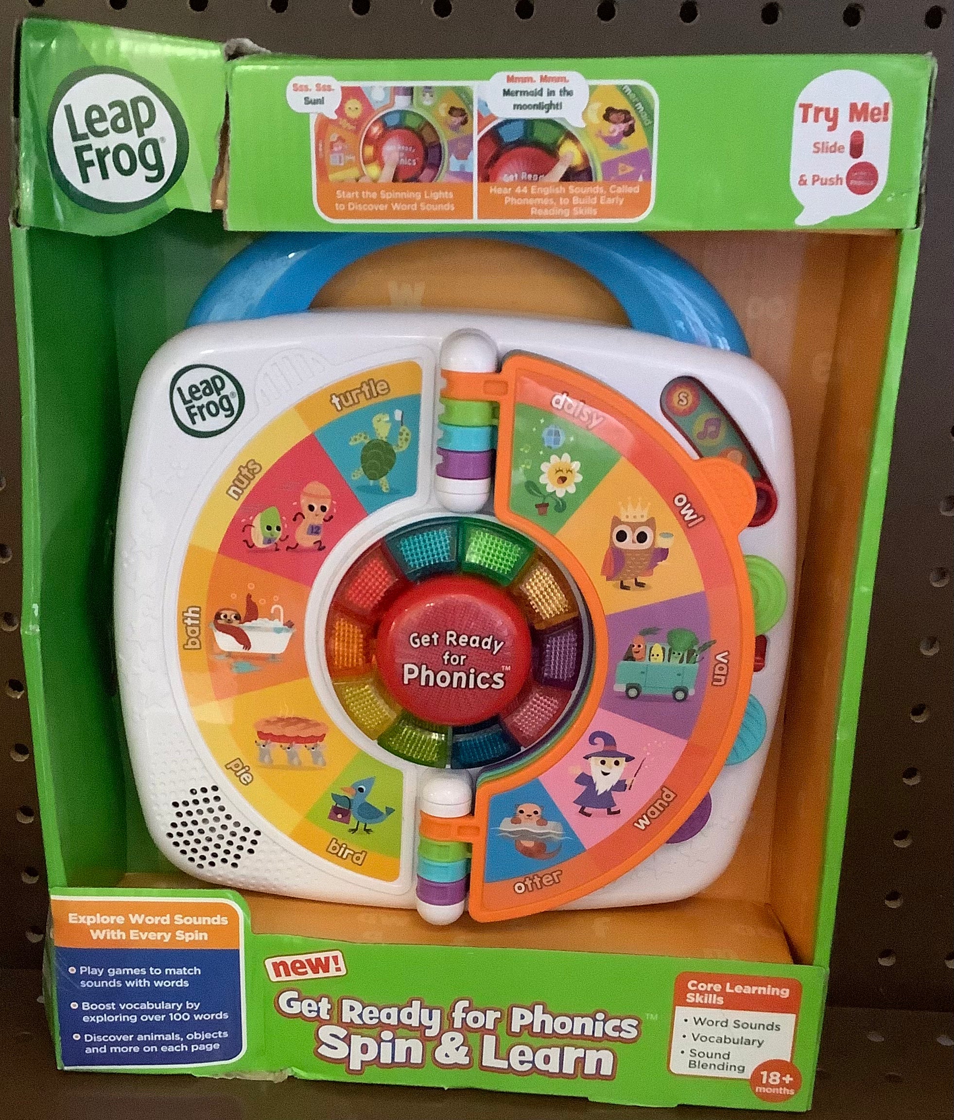 DAMAGED BOX!!!!!LeapFrog Get Ready for Phonics Spin & Learn – Discount ...