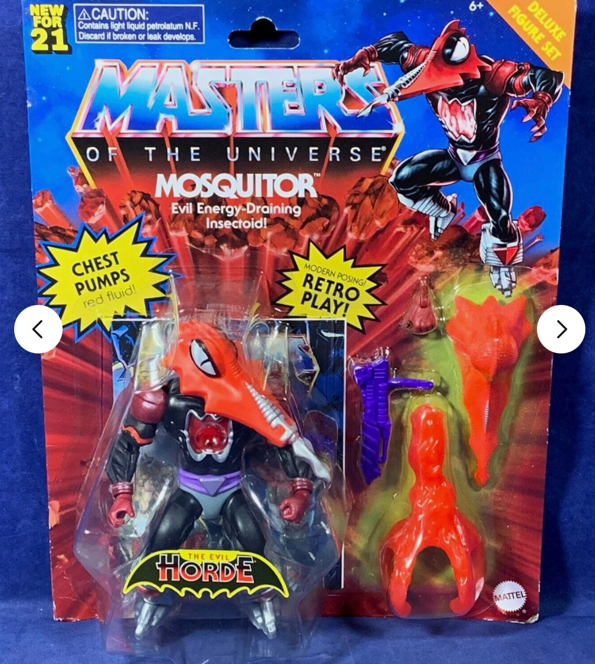 Masters of The Universe Classics Mosquitor Horde Figure He-Man ...