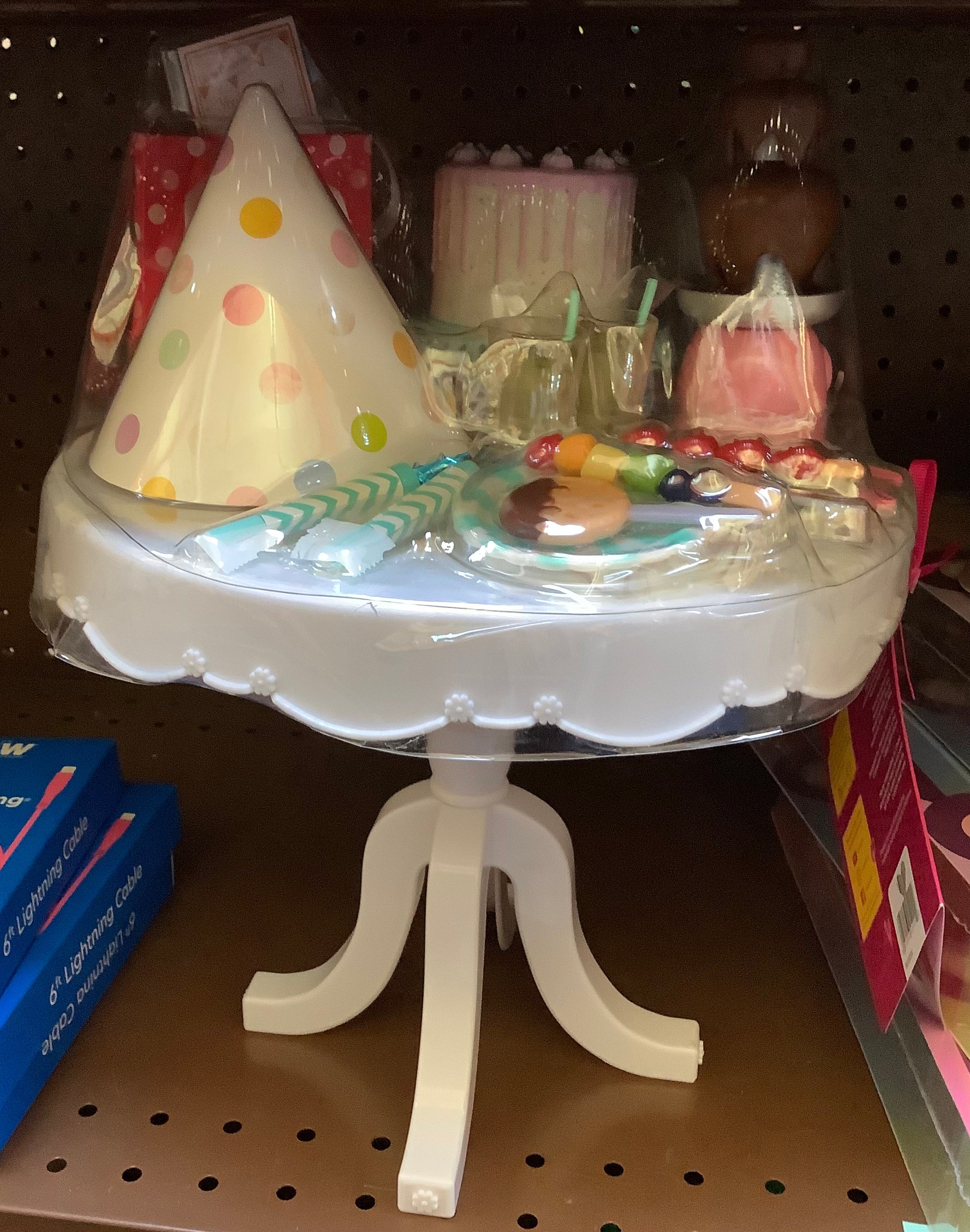 Our Generation Party Time Birthday Sweets Table Accessory Set for 18 ...