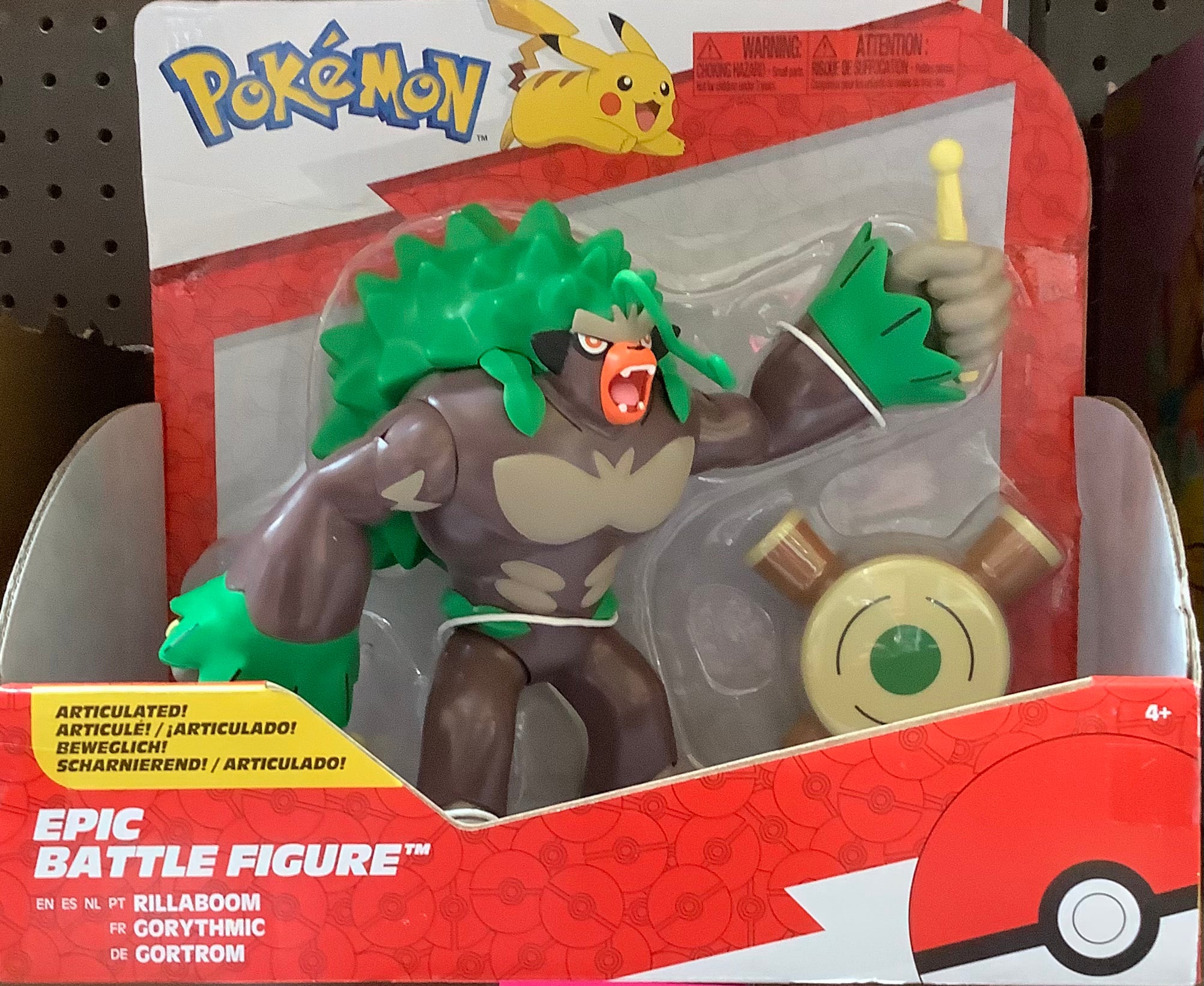 Pokémon Rillaboom Epic Battle Action Figure – Discount 70 Online