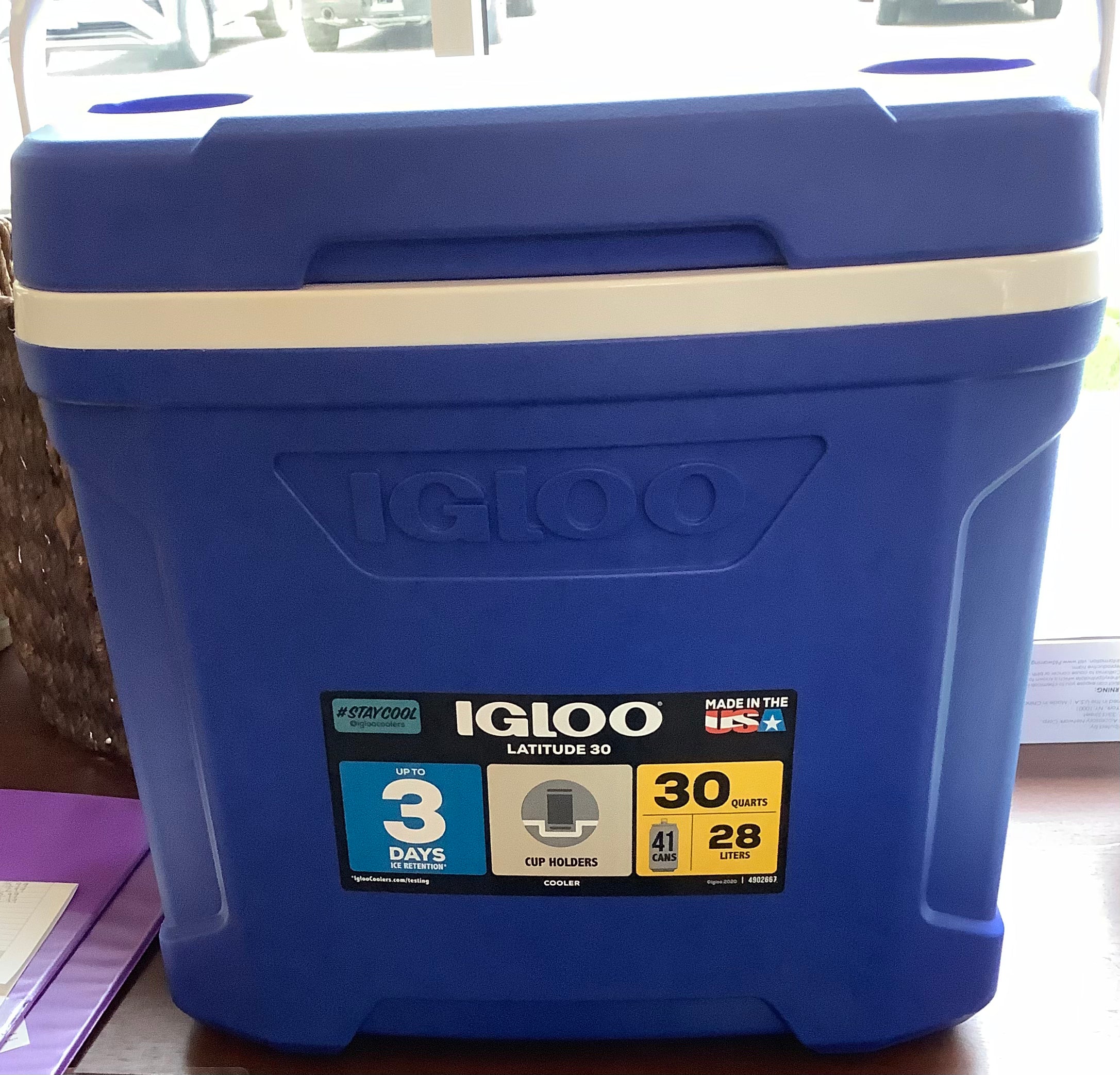 Igloo Profile Il 30 Hard Cooler Majestic Blue 30qt – Discount 70 Online