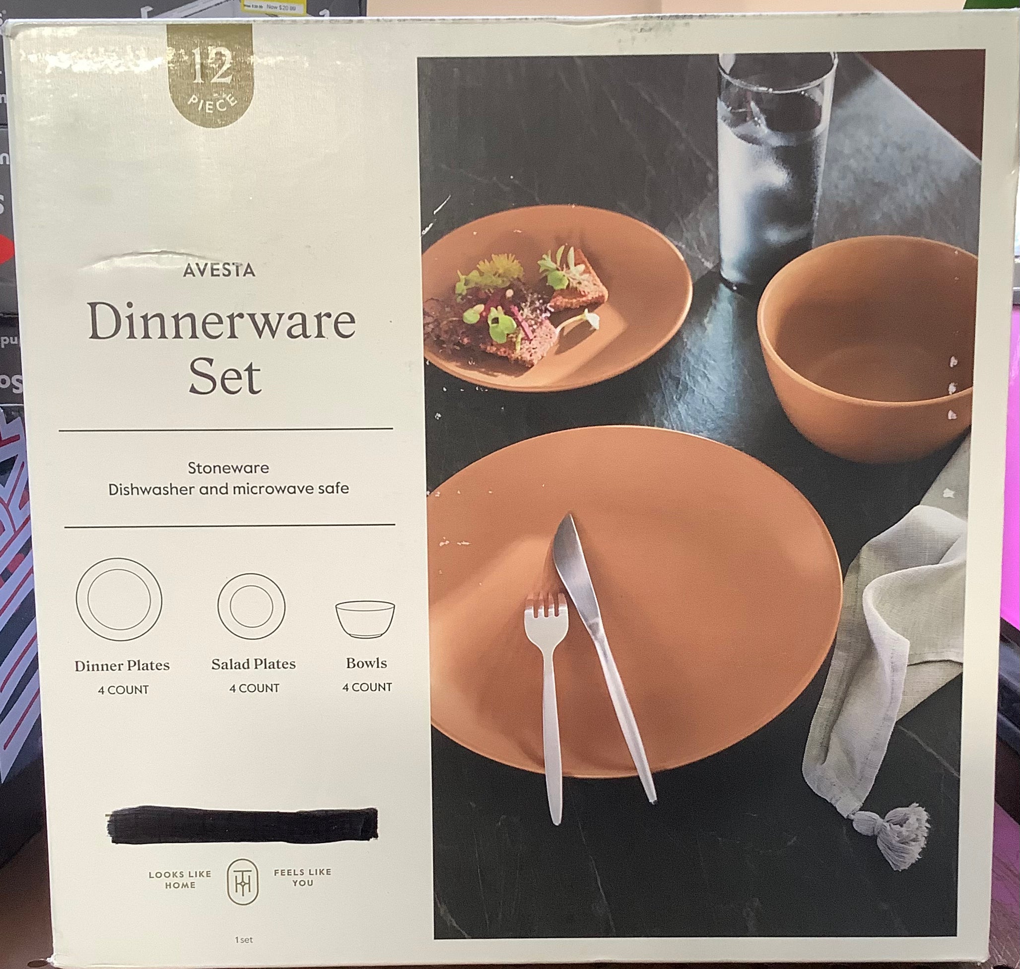 12pc Stoneware Avesta Dinnerware Set Rust – Discount 70 Online
