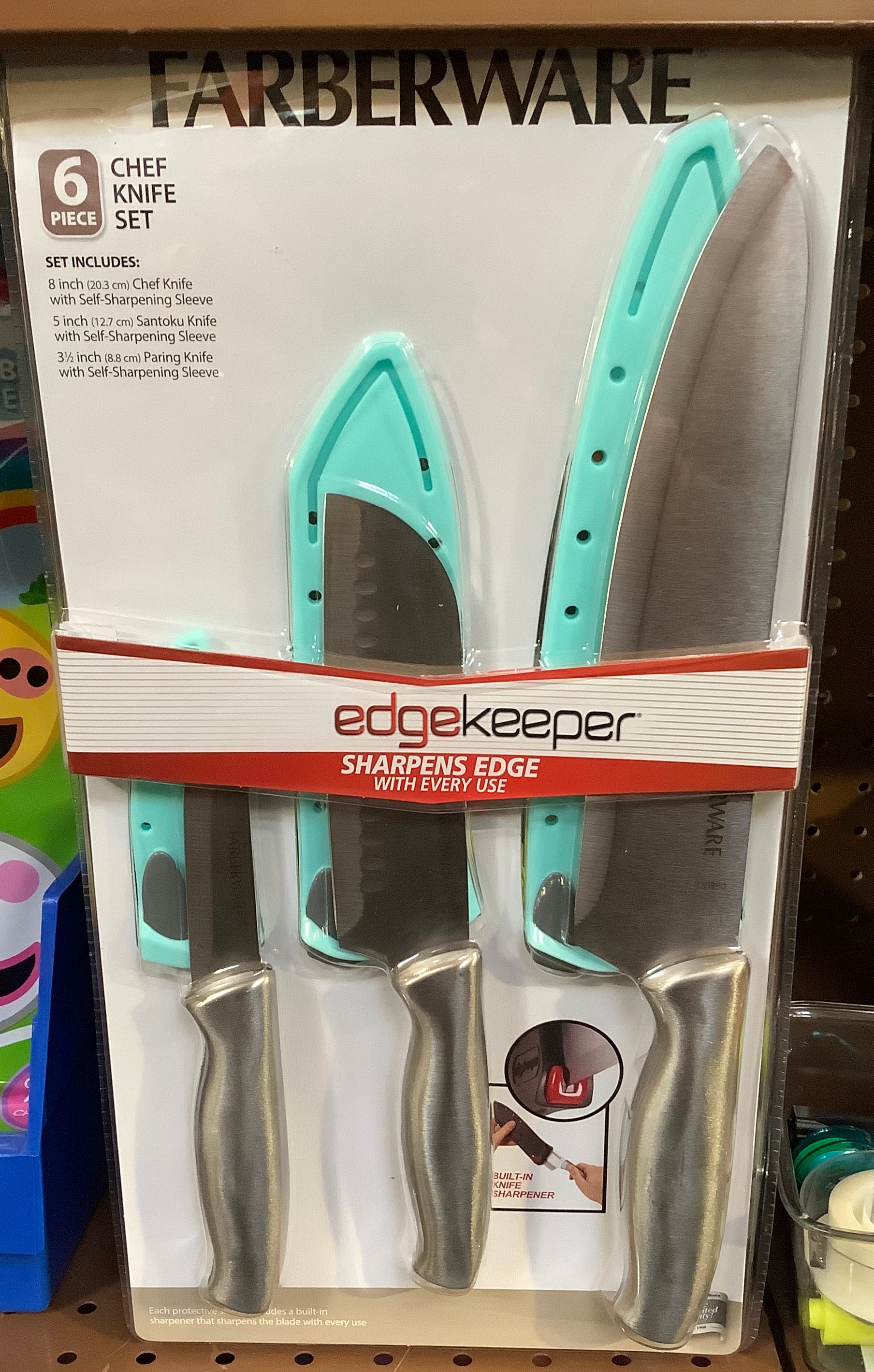 Farberware Edgekeeper Stainless Steel 6-piece Chef Set – Discount 70 Online