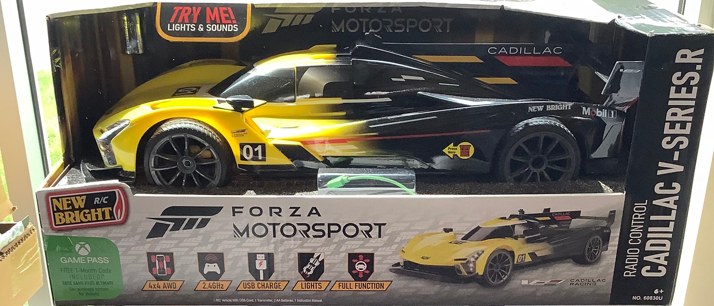 New Bright 1:8 Scale Remote Control 4x4 Forza Motorsport Cover Car ...