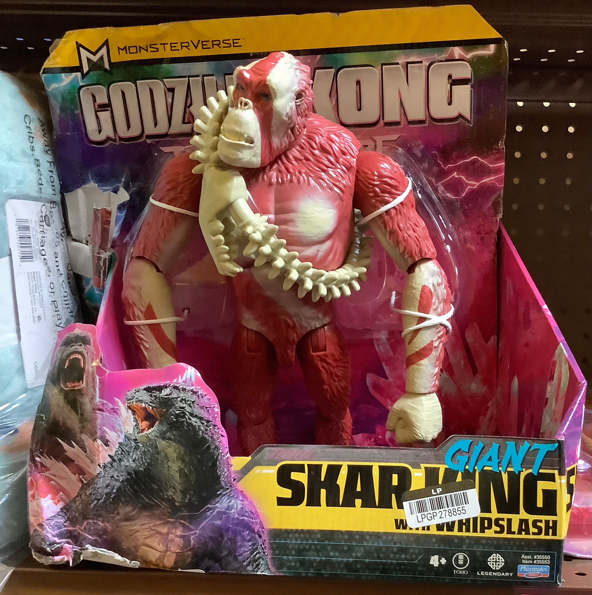 DAMAGED BOX!! Godzilla x Kong: The New Empire Skar King with Whipslash ...