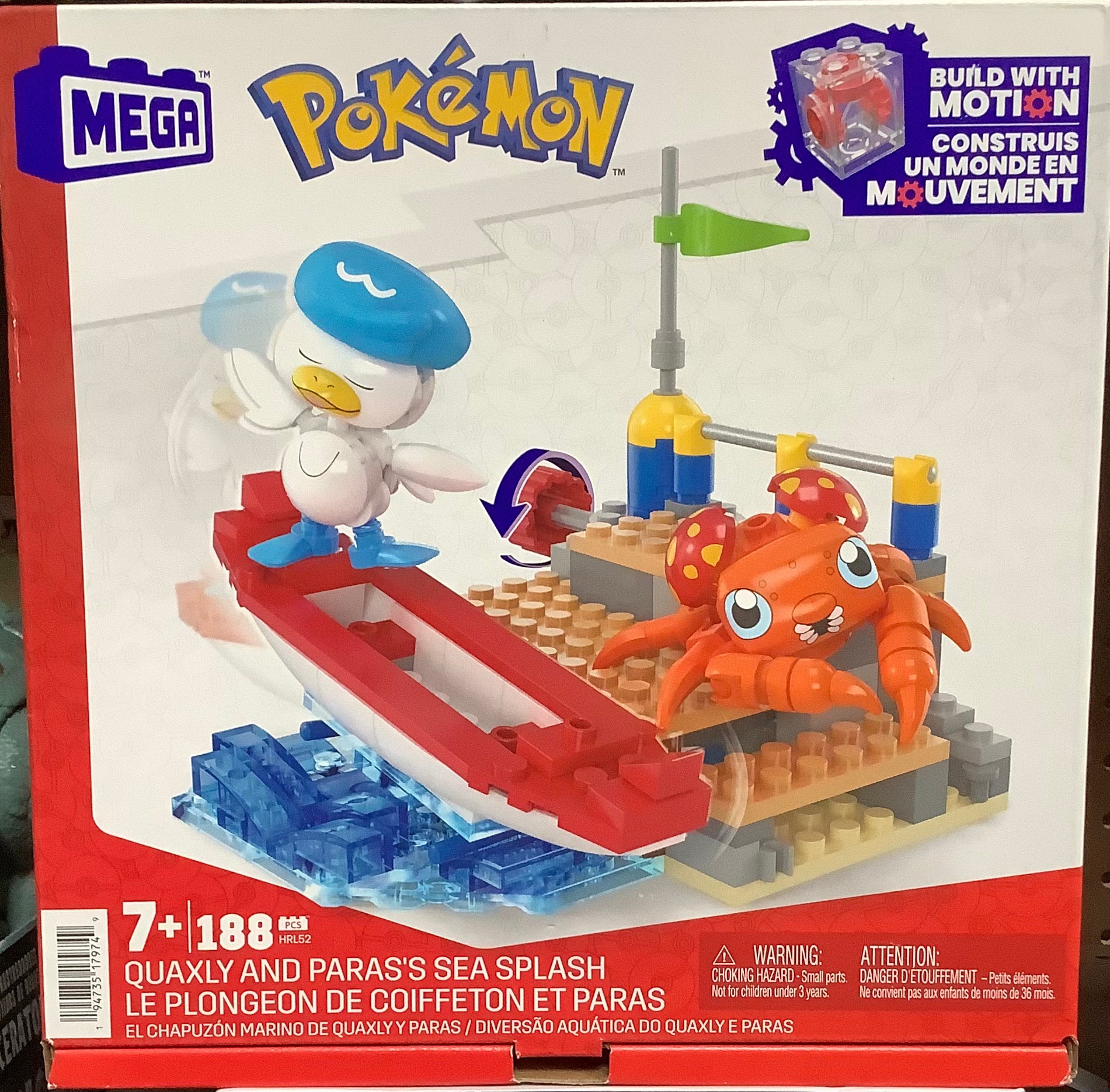 MEGA Pokemon Quaxly and Paras Building Toy Kit – Discount 70 Online