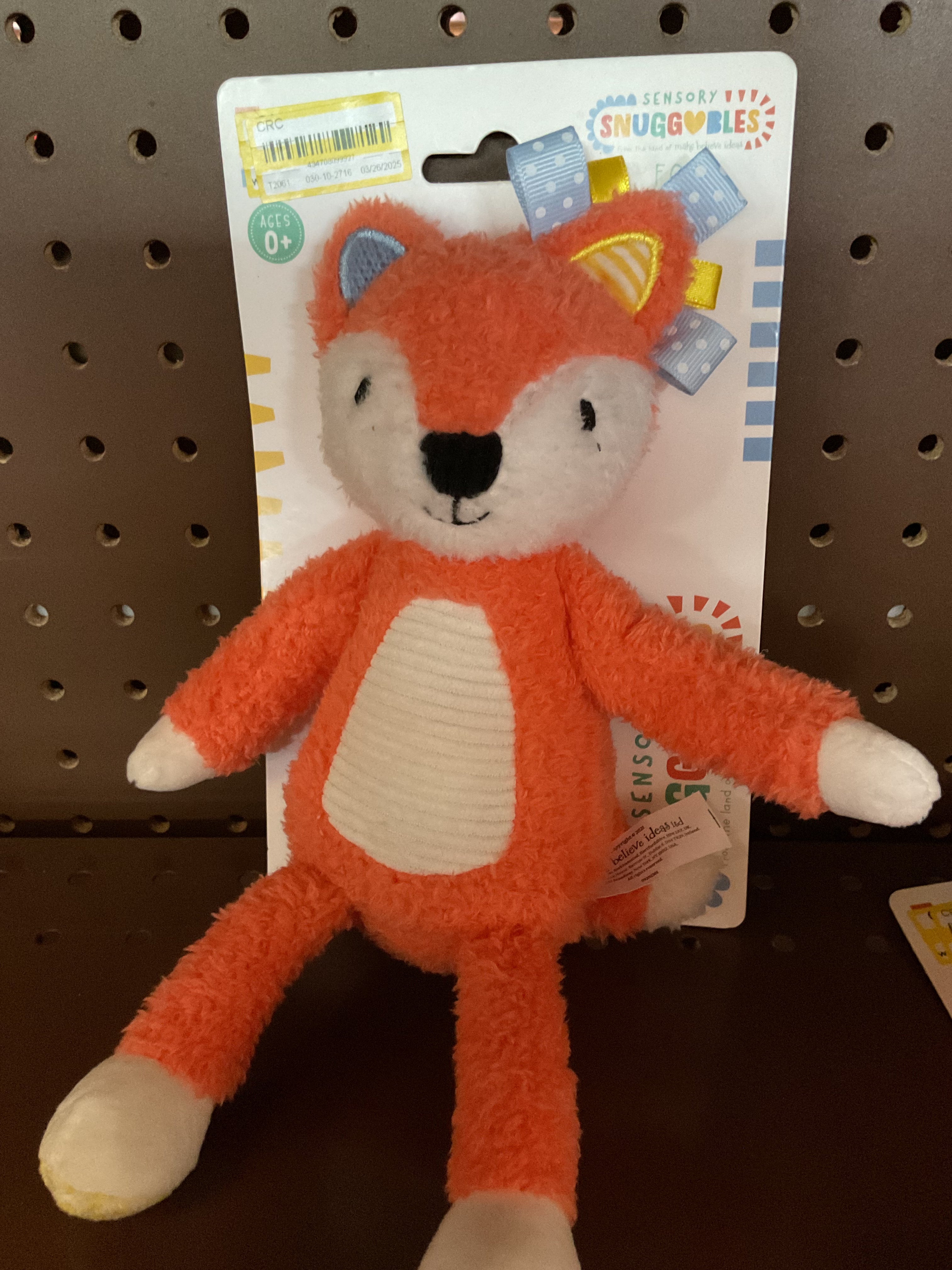 Make Believe Ideas Cutie Snuggables Easter Plush Stuffed Animal - Fox ...