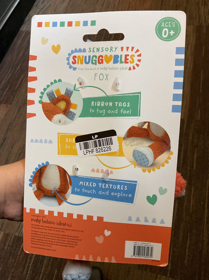 Make Believe Ideas Cutie Snuggables Easter Plush Stuffed Animal - Fox ...