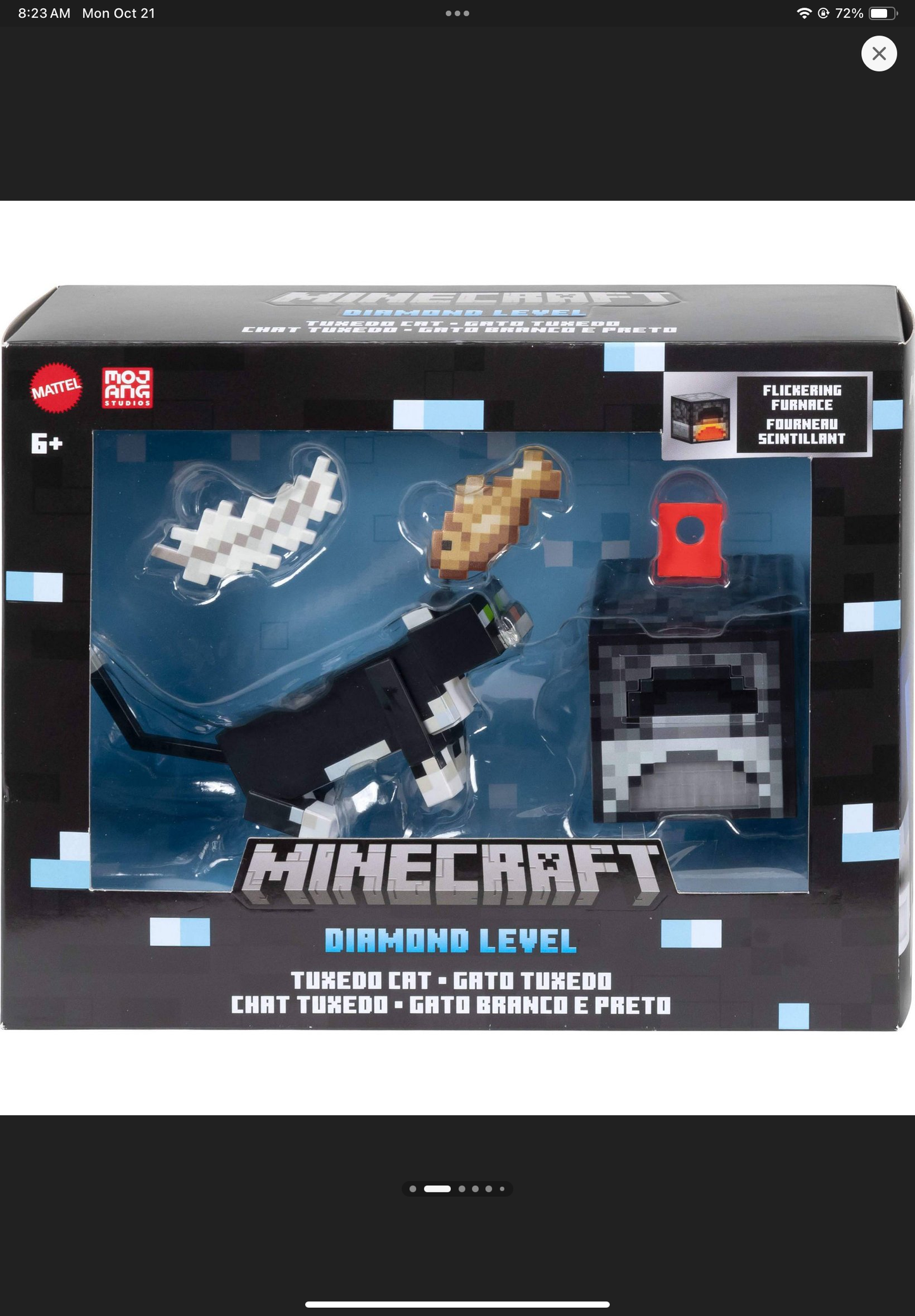 Minecraft Tuxedo Cat Diamond Level Figure – Discount 70 Online