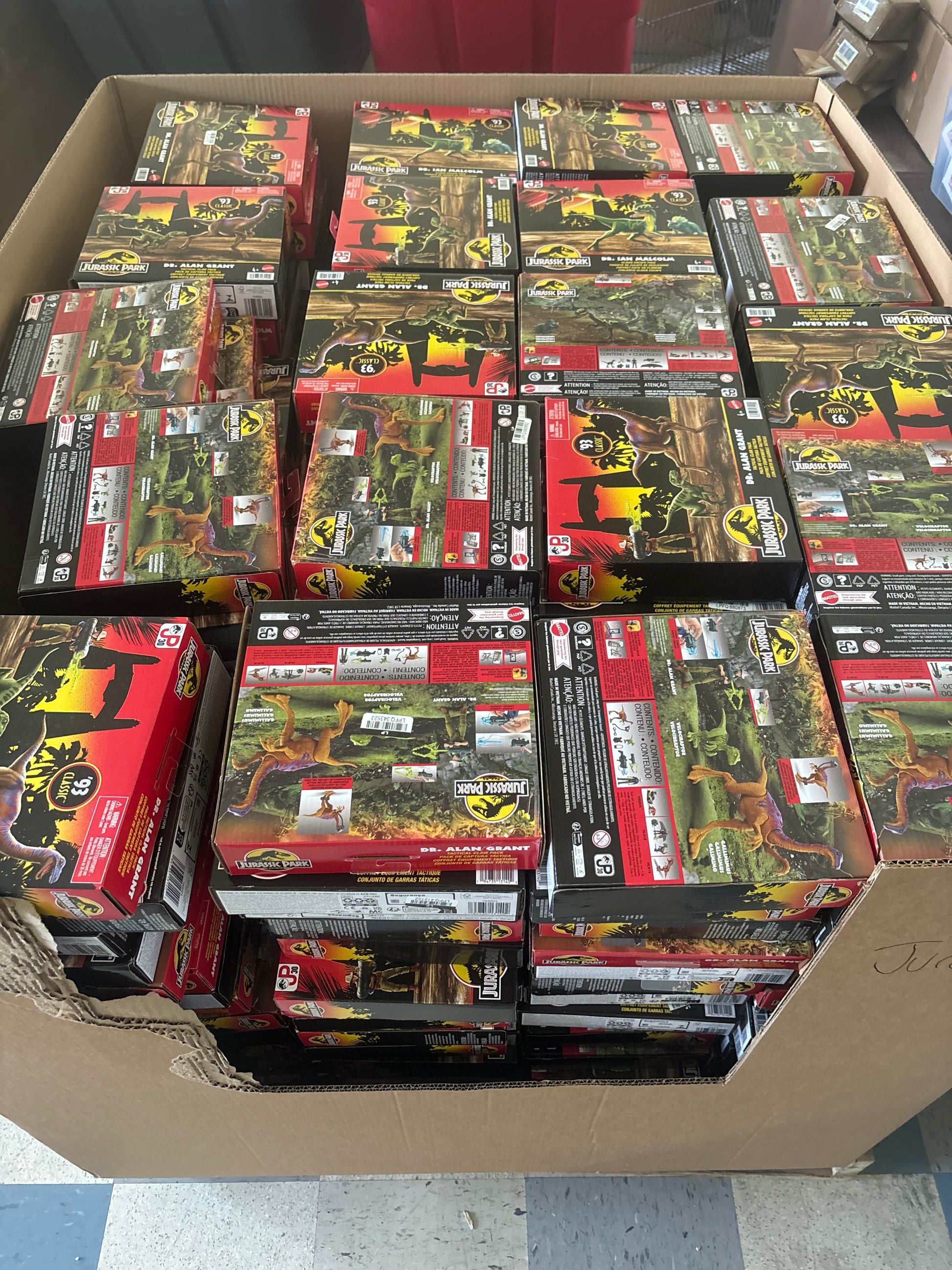 Jurassic Park Bulk Pallet- 360 retail units – Discount 70 Online